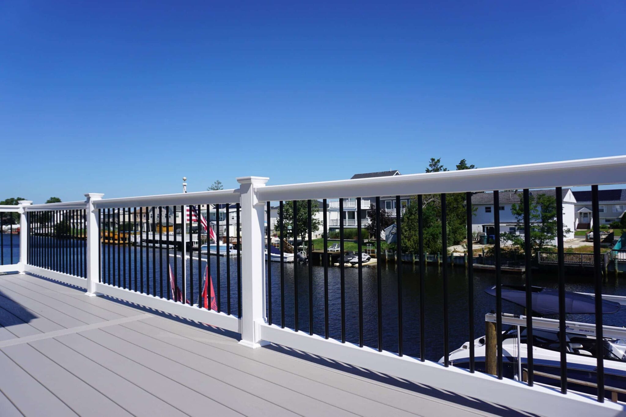 Vinyl Railing NJ, PVC Railing for Deck, Porch & Balcony New Jersey