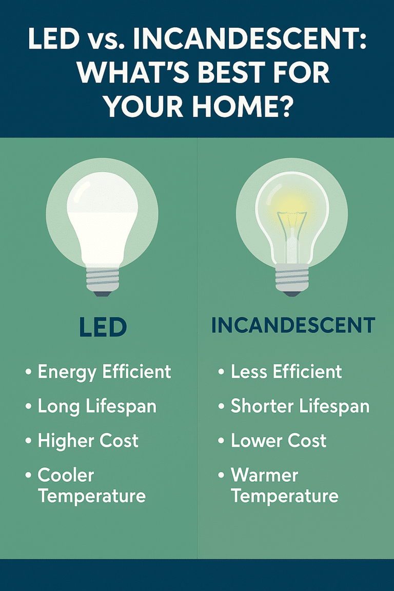 LED vs. Incandescent: What’s Best for Your Home? - Carl's Fencing ...
